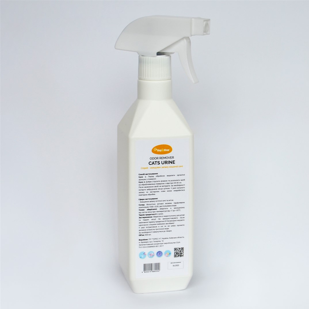 Спрей-устранитель запаха кошачьей мочи Step2Clean Cats Urine Odor ...