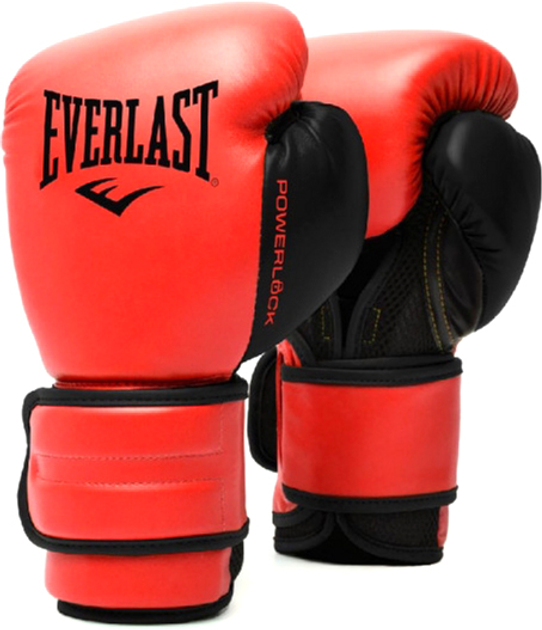 Боксерские перчатки Everlast Powerlock (870340-70-4) Уни 10 унций ...
