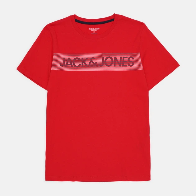 Футболка Jack & Jones 12151955 XS Красная (5715307390222) – в интернет ...