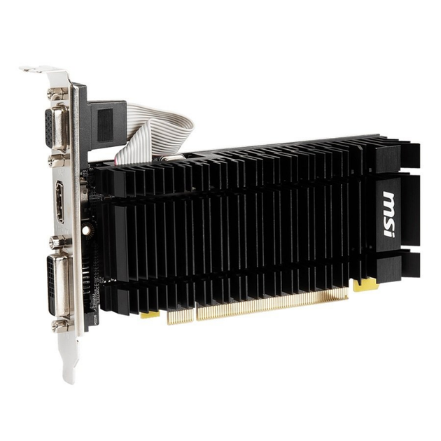 Видеокарта низкопрофильная MSI N730K-2GD3H/LPV1 GeForce GT730/2ГБ/DDR3 ...