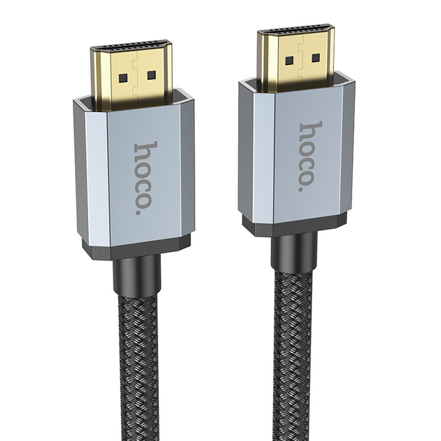 Кабель HDMI-HDMI 1 метр 4K HOCO US03 |1м/HDMI 2.0/4K| Черный – фото ...