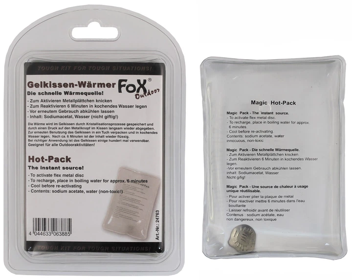 Термическая грелка-пакет многоразовая MFH – фото, отзывы ...