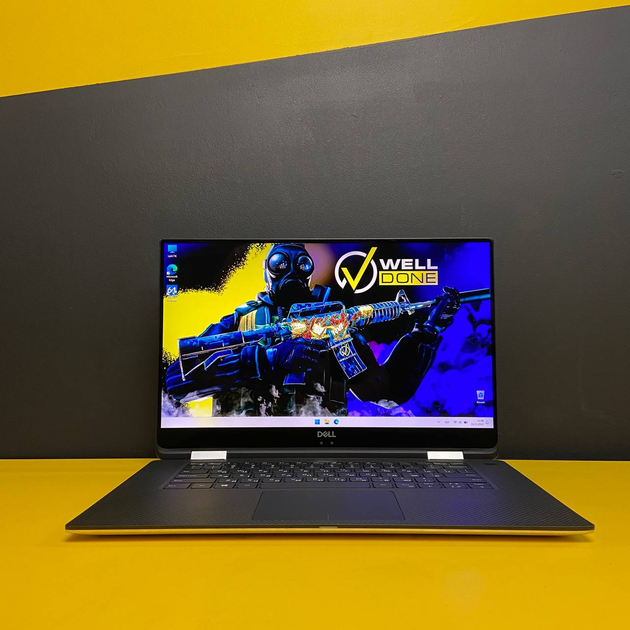 Ноутбук Dell XPS 15 9575, 15.6" 4K IPS Touch, Intel Core i7-8705G, 16GB ...