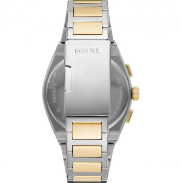 Мужские наручные часы Fossil FS5879 Золото\Серебро – фото, отзывы ...