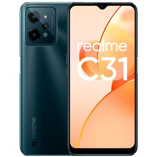 Мобильный телефон Realme C31 4/64GB Dark Green (Global) – фото, отзывы ...