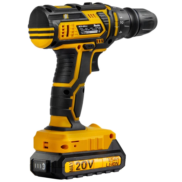 Шуруповерт акумуляторний Mächtz MCD-20Q-Li, 2 АКБ в кейсі – фото ...