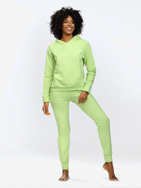 Спортивный костюм женский DKaren Green M Светло-зеленый (5903251466128 ...