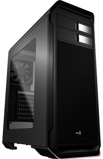 Корпус AEROCOOL Aero-500 Window Black Mid Tower acrylic side panel ...