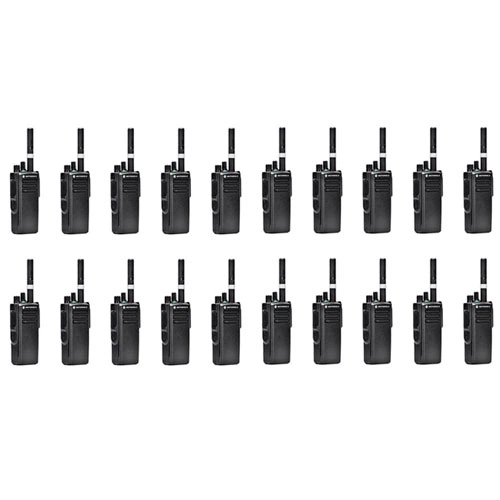 Комплект 20 шт - рация Motorola DP4400e VHF AES-256 шифрование – фото ...