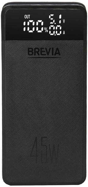 УМБ Brevia 20000mAh 45W Li-Pol LCD (44245UMB) – фото, відгуки ...