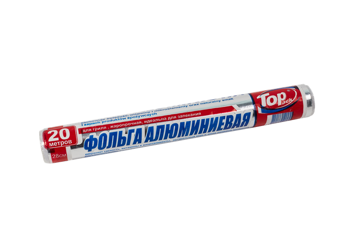 Фольга алюминиевая для запекания Toppack 29см 20м 9 мкм от продавца ...