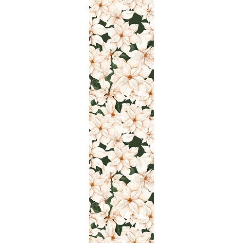 Дорожка на стол раннер Белый рождественник 150х40 см купить онлайн на Rozetka