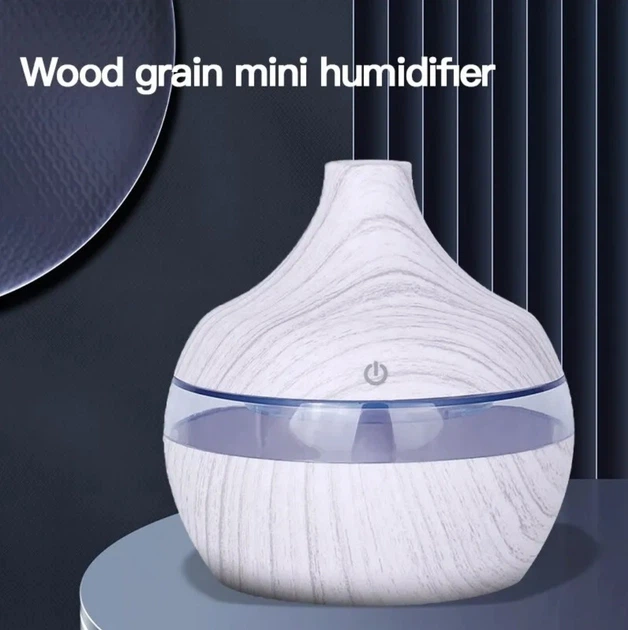 Зволожувач повітря ультразвуковий Ultrasonic Personal Humidifier білий ...