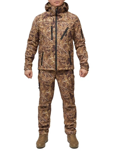 Костюм Soft shel на флисе не промокаемые "Луговая трава " 52 – Брендовая одежда | ROZETKA