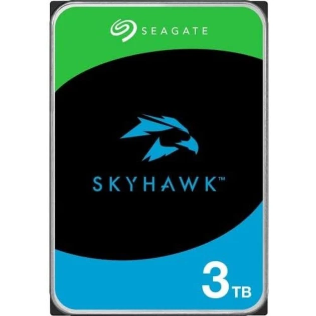 Жесткий диск 3.5" 3 TB Seagate SkyHawk Surveillance SATA3 256MB ...