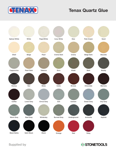 Клей поліефірний Tenax Solido Quarzo colorato Beige 1 л густий для ...