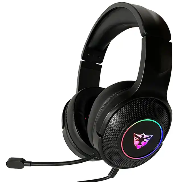 Ігрові навушники з мікрофоном і підсвіткою G615 RGB Gaming Чорний ...
