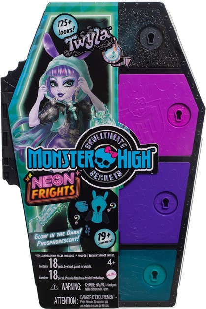 Монстер Хай Твайла Шкаф Неон Monster High Twyla Neon – фото, отзывы ...