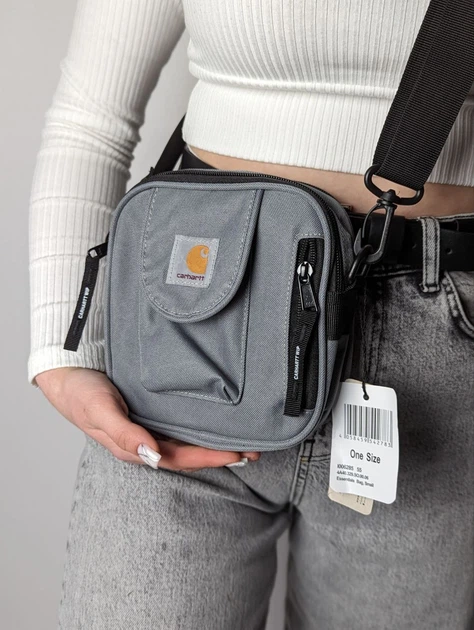 Сумка крос боді чоловіча Carhartt сірий від продавця Vbp в інтернет магазині Rozetka Купити