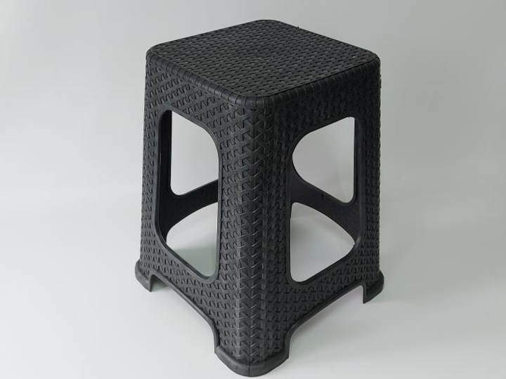 Табурет пластиковый Ротанг В01 Кухонная табуретка 28 * 28 cm H 46 cm ...
