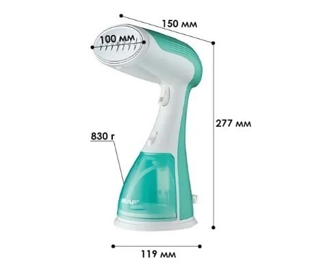 Відпарювач для одягу RAF R.7053(1214) ручна праска щітка 1600 Вт – фото, відгуки, характеристики ...