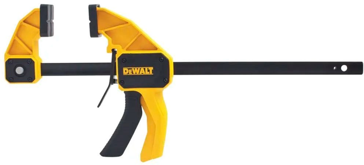 Струбцина DeWALT L триггерная с максимальным усилием сжатия 135 кг ...