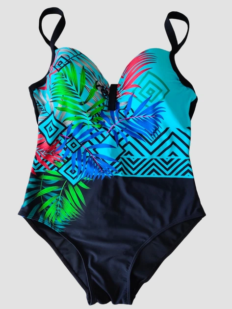 Цельный купальник Samegame 157 черный-голубой 3XL от продавца: LAMA-SHOP – в интернет-магазине ...