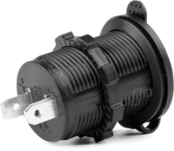 Додаткова вбудована розетка Amio 12/24V MOD-01 (028513) (02851) – фото ...