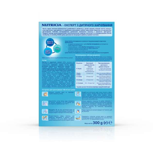 Детская смесь Nutrilon Антирефлюкс молочная 300 г (5900852051197 ...