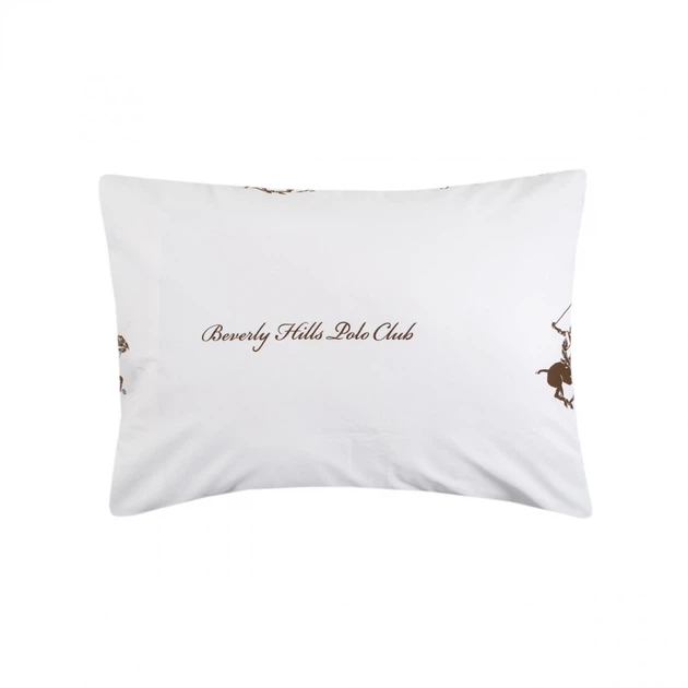 Наволочки Beverly Hills Polo Club - BHPC 004 Brown 50*70 (2 шт) – фото ...