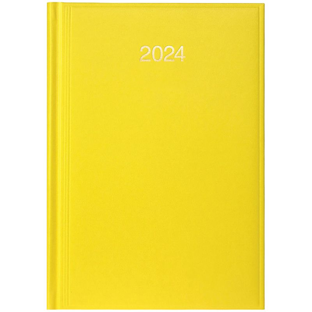 Дневник датированный 2024 Brunnen Miradur А5 336 страниц желтый (73-795 ...