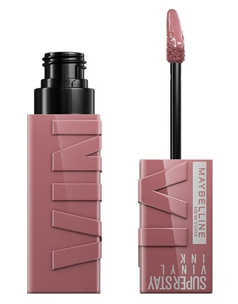 Жидкая помада Maybelline Super Stay Vinyl Ink виниловая 110 Awestruck 4 ...