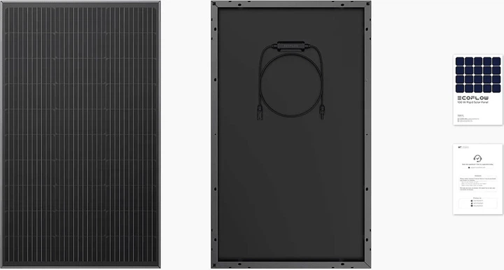 Солнечная панель EcoFlow 400W Solar Panel Stationary (SOLAR400W) [86584 ...