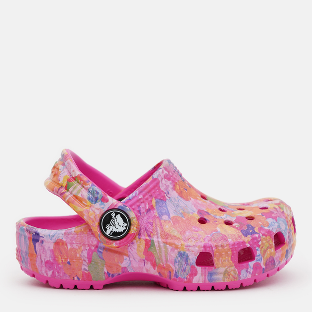 Детские кроксы для девочки Crocs 208451-90H-C7 23-24 Розовые ...