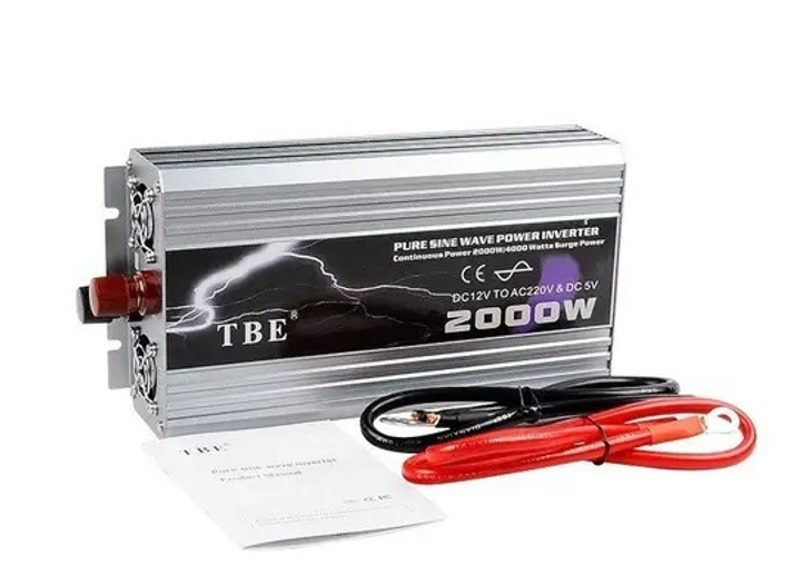 Инвертор преобразователь напряжения 12- 220 2000W - 4000W чистый синус ...