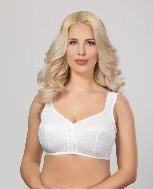 Бюстгальтер без каркасов на широких бретелях Elita м.215 95C белый (21595CW) – Брендовая одежда ...