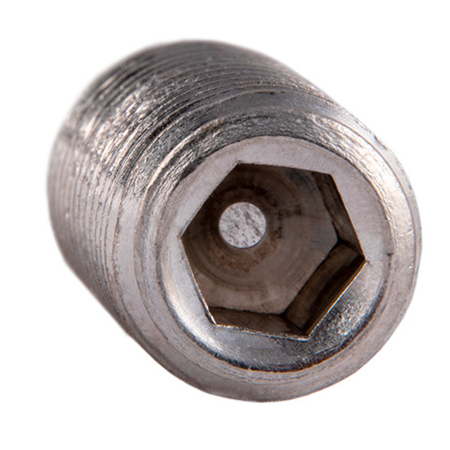 Винт установочный, DIN 914/ISO 4027, нержавеющая сталь A2, M3*4, SW1,5 ...