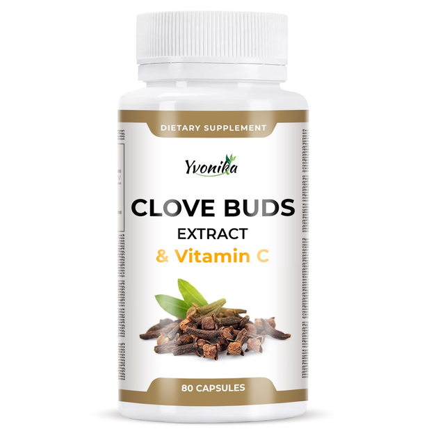 Экстракт Гвоздики & Vitamin C 400 мг Clove Buds Extract & Vitamin C 80 ...