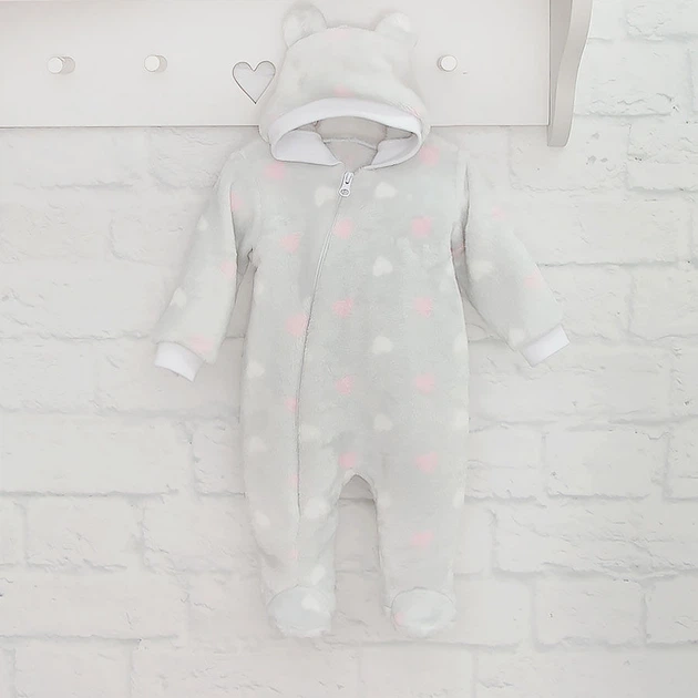 Комбінезон Сердечко велсофт Blanka 18 50-56 см. (110416) от продавца: finesko – в интернет ...