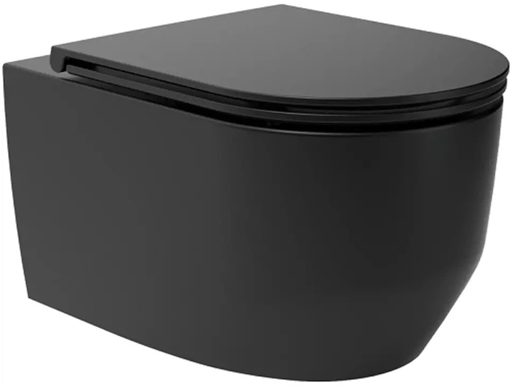 Унитаз подвесной DEVIT Art 3.0 3030140B безободковый Vortex Flush с сиденьем Soft Close ...