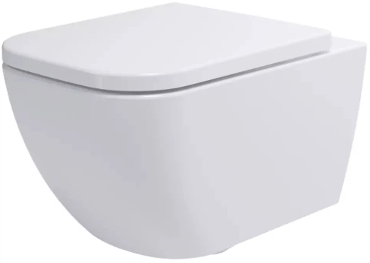 Унитаз подвесной DEVIT Quadra 2030140 безободковый с сиденьем Soft Close дюропласт – фото ...