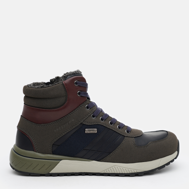 Мужские зимние ботинки Skechers 66397 NVBK 41 26 см Черные ...