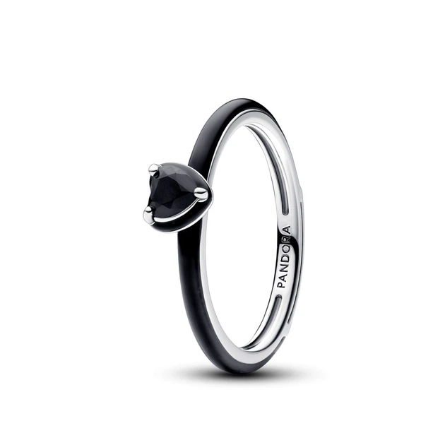 Кольцо "Черное сердце" Pandora ME 193088C01-56 от продавца: Шарми та ...