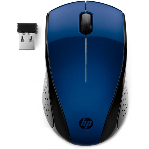 Мышка беспроводная для ПК и ноутбука HP 220 1600dpi 3кн USB Blue ...