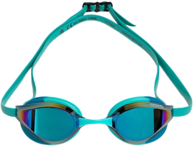 Окуляри для плавання Arena Python Mirror (1E763-115) Уні OSFM Бірюзово ...