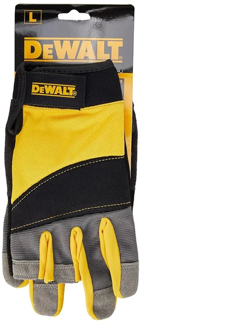 Перчатки рабочие защитные универсальные DeWalt частично открытые ...