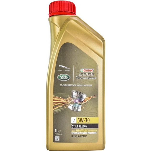 Масло моторное синтетическое 1л 5W-30 Edge Professional C1 CASTROL ...