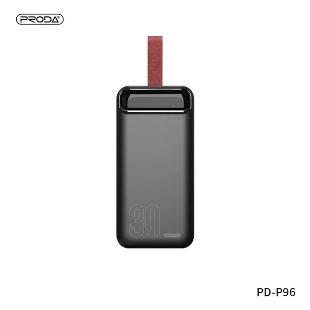 Универсальная мобильная батарея Proda PD P-96 30000mAh Black (PRD-PD-96 ...