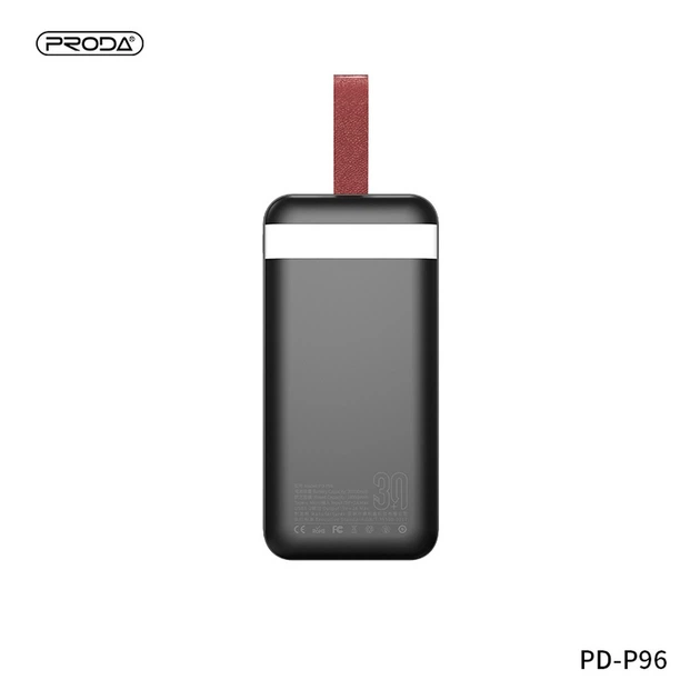 Универсальная мобильная батарея Proda PD P-96 30000mAh Black (PRD-PD-96 ...