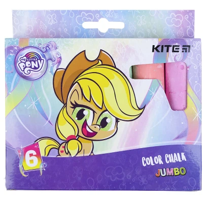 Мел Kite цветной Jumbo My Little Pony, 6 цветов (LP21-073) – фото ...